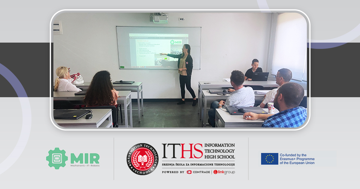 Održan poslednji program mobilnosti za projekat „MIR”: domaćin ITHS - ITHS - Srednja škola za ...